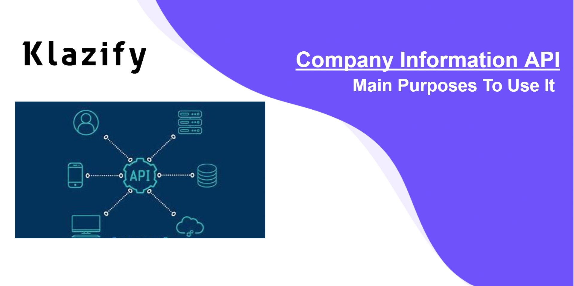 Company Information API: Main Purposes To Use It - Klazify
